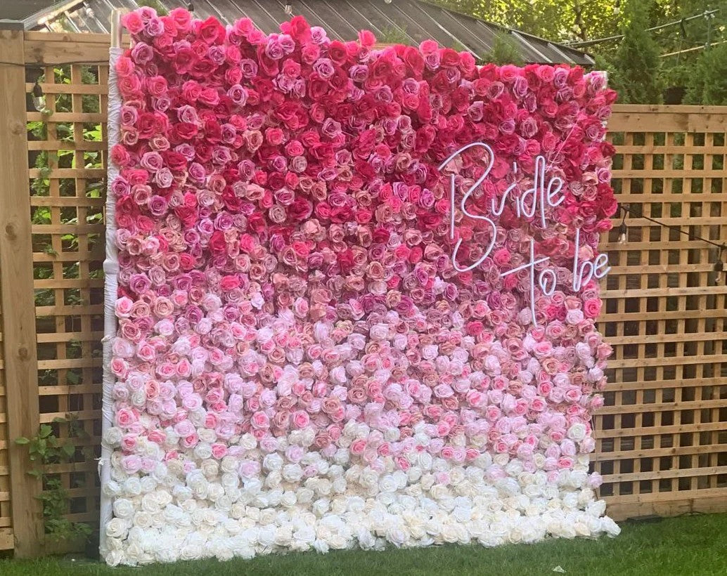 Newmarket Flower Wall Backdrop | Flower Decor Canada