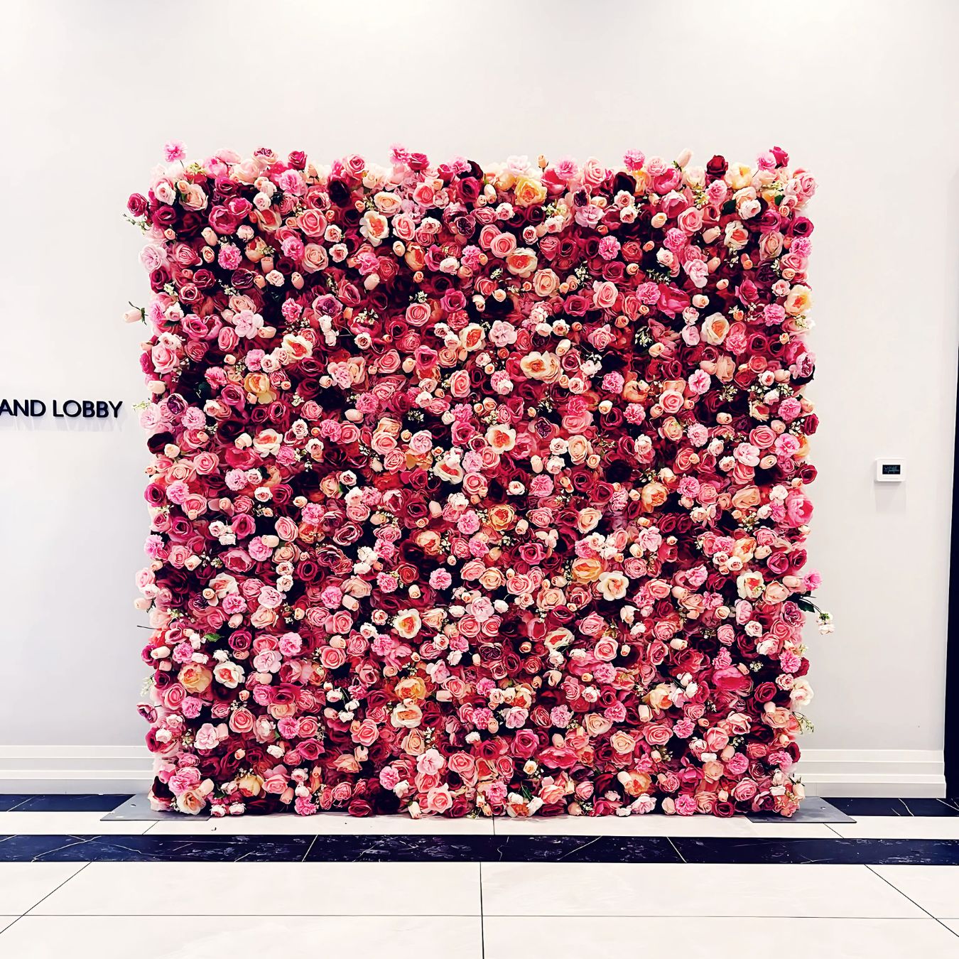 Full Bloom Flower Wall | Flower Decor Canada